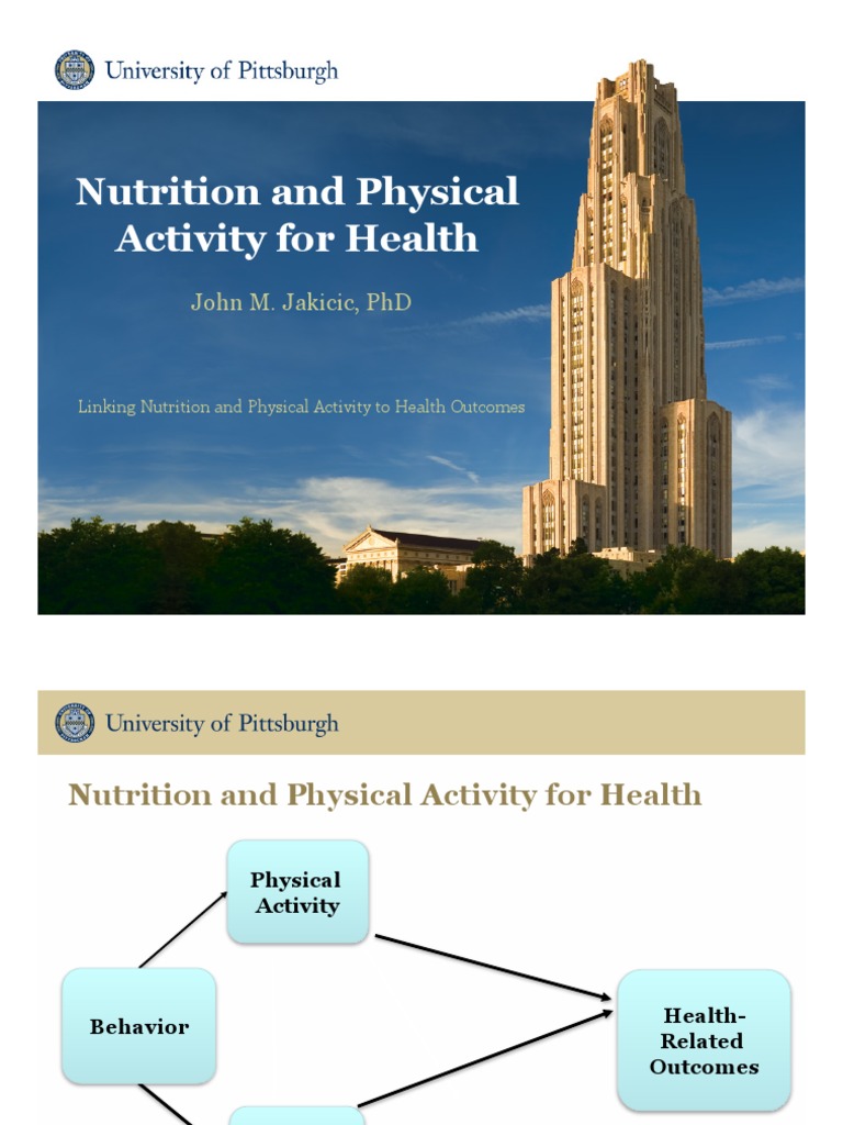 Nutrition and Exercise for Health Outcomes | PDF | Body Mass Index ...