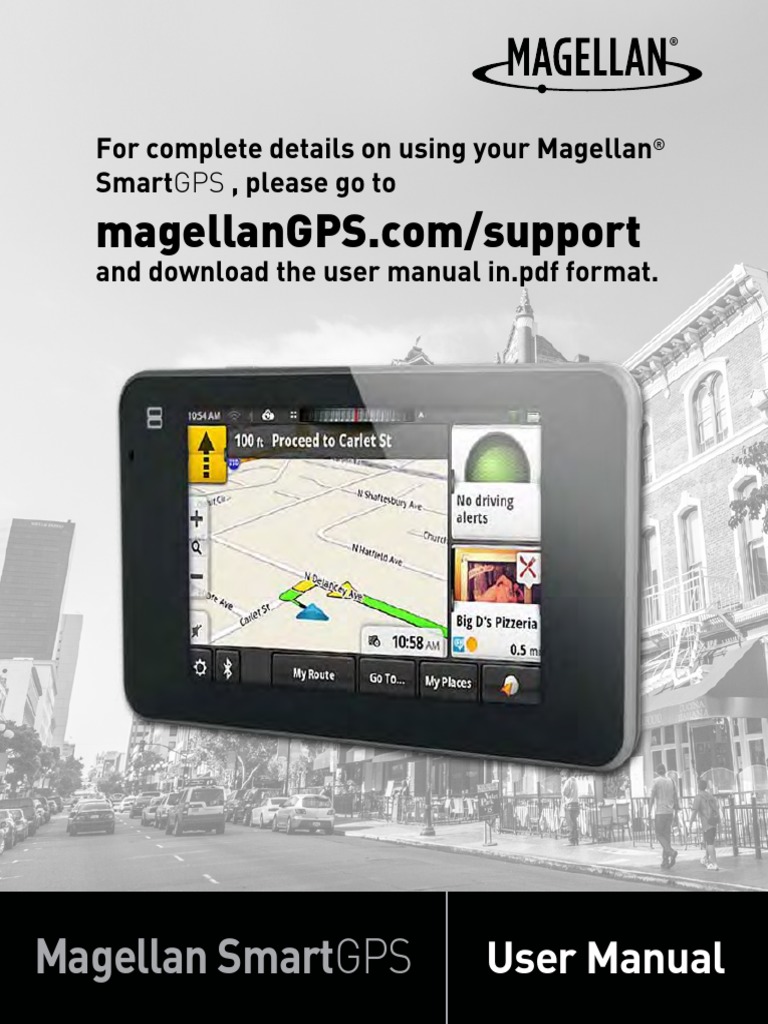 Magellan Smartgps: User Manual | PDF | I Cloud | Wi Fi