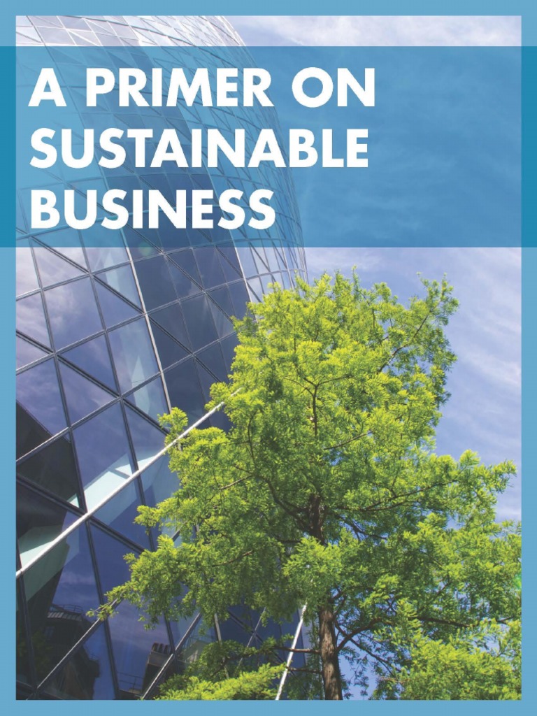 A Primer On Sustainable Business Pdf Emissions Trading