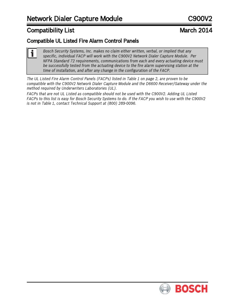 FACP Compatibility L Special EnUS 2671925899 | PDF | Security Alarm ...