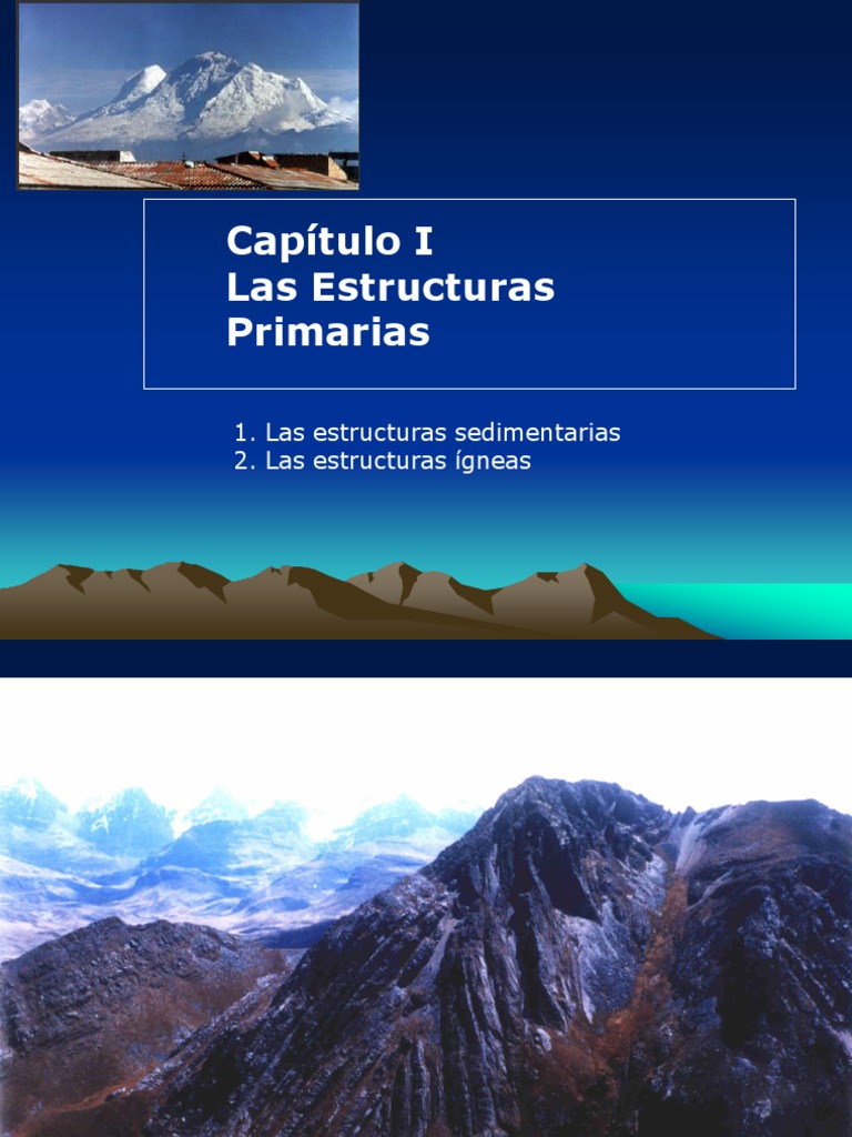 Estructuras Sedimentarias Primarias | PDF | Estrato | Roca ígnea