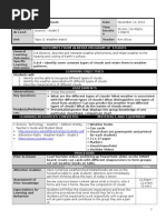 3rd Grade Lesson Plan - Weather | PDF | Lesson Plan | Science