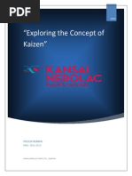 Kaizen Challenge Journal Template | PDF