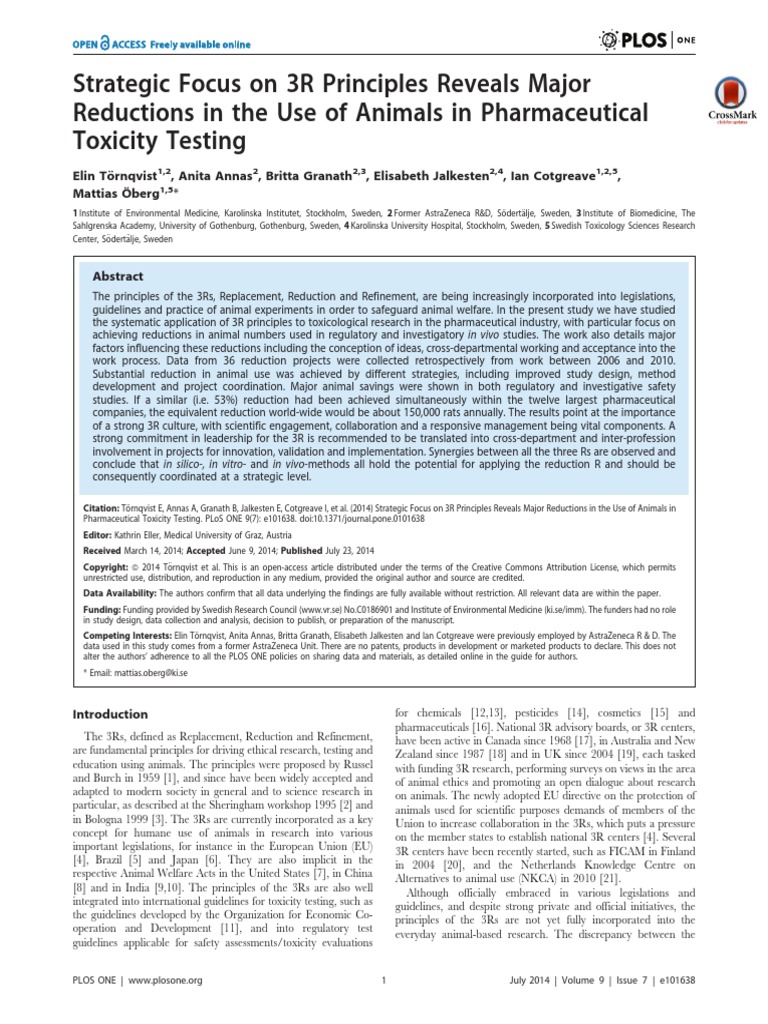 Strategic Focus On 3R Principles Reveals Major Reductions in The Use of ...