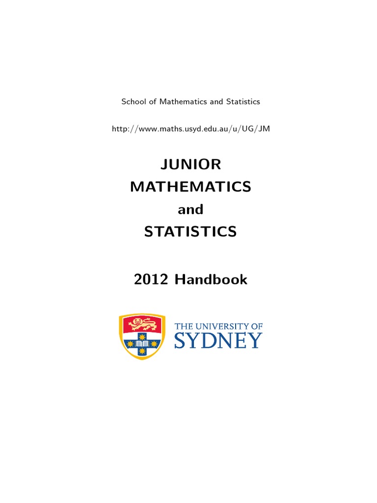School of Mathematics and Statistics | PDF | Matrix (Mathematics ...