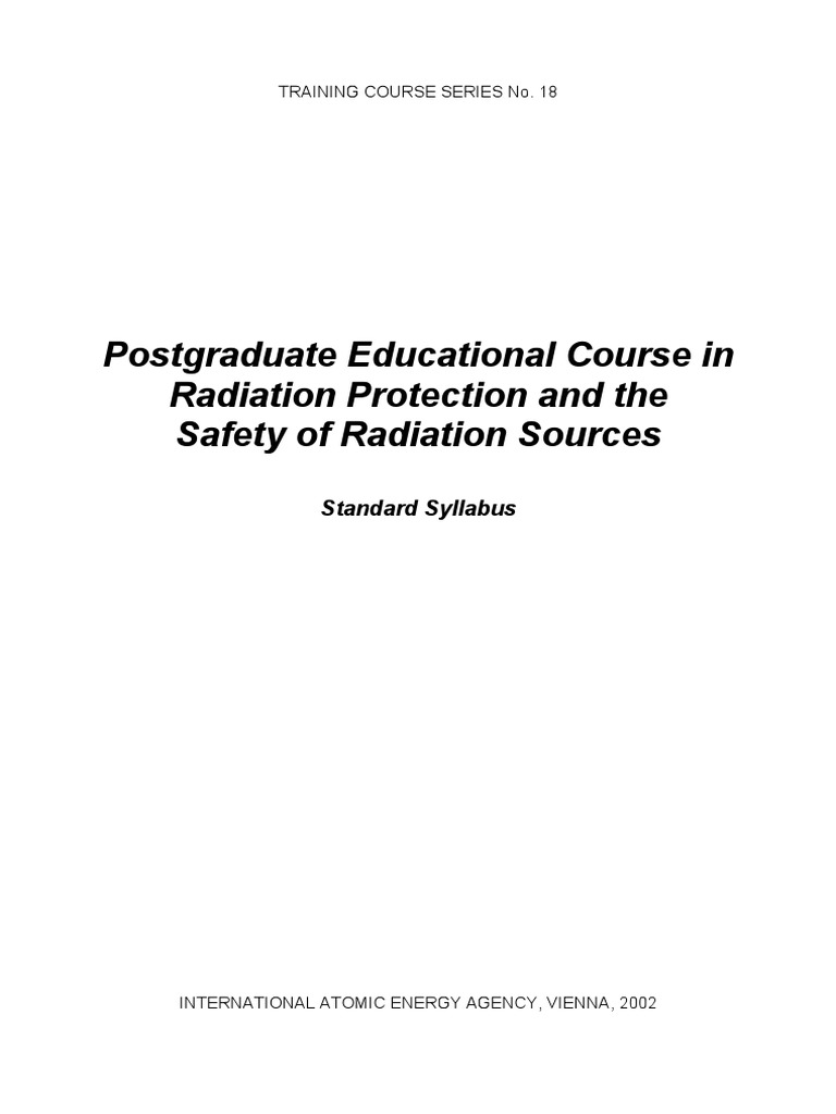 Radiation Safety | PDF | Dosimetry | Radiation Protection