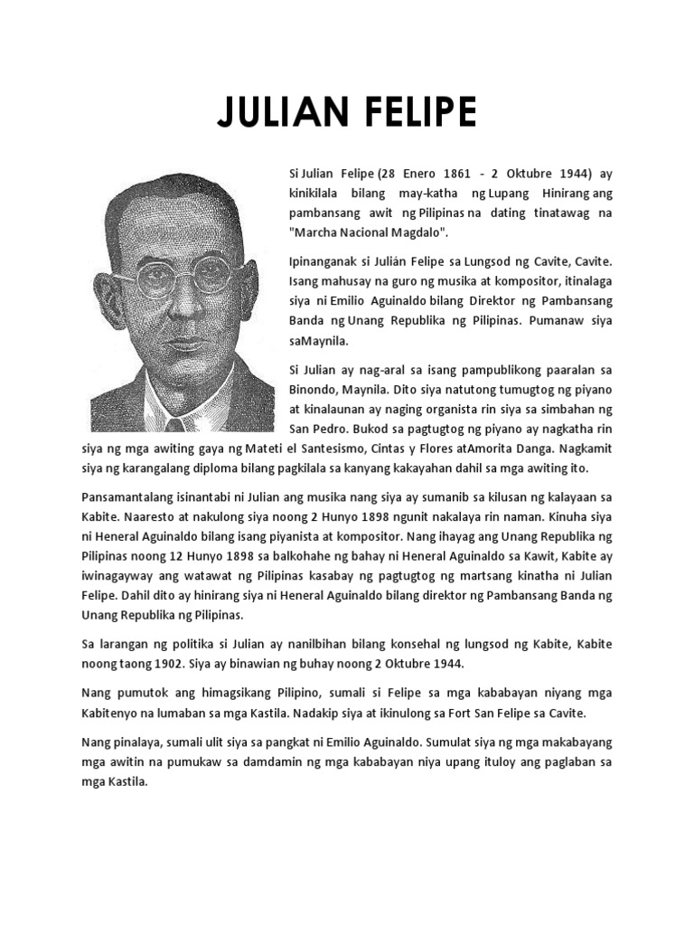 Julian Felipe | PDF