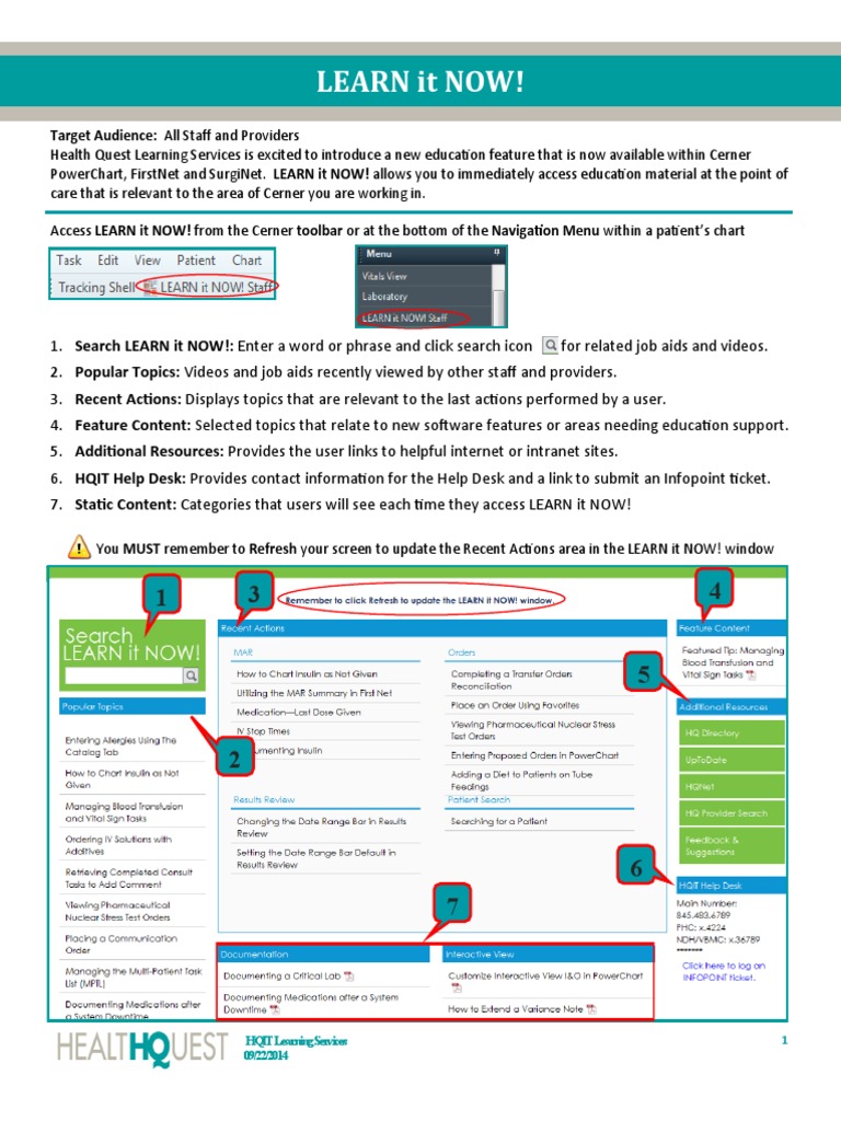 Access Education in Cerner Now | PDF | Business | Computers