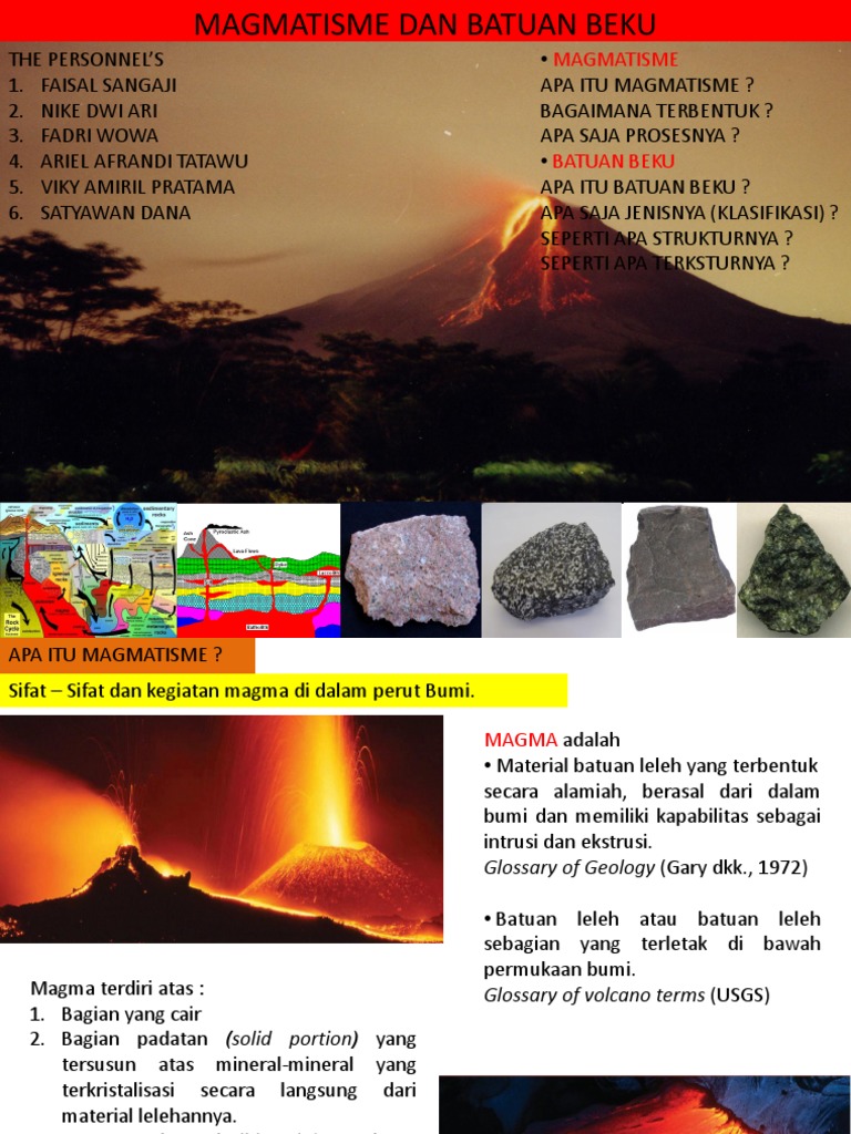 Magmatisme Dan Batuan Beku | PDF | Sains & Matematika | Ilmu Sosial