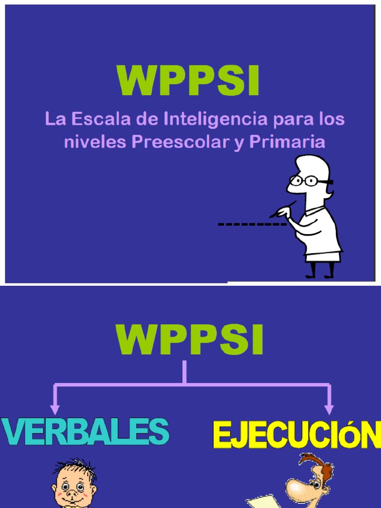 Aplicacion Del Wppsi-r