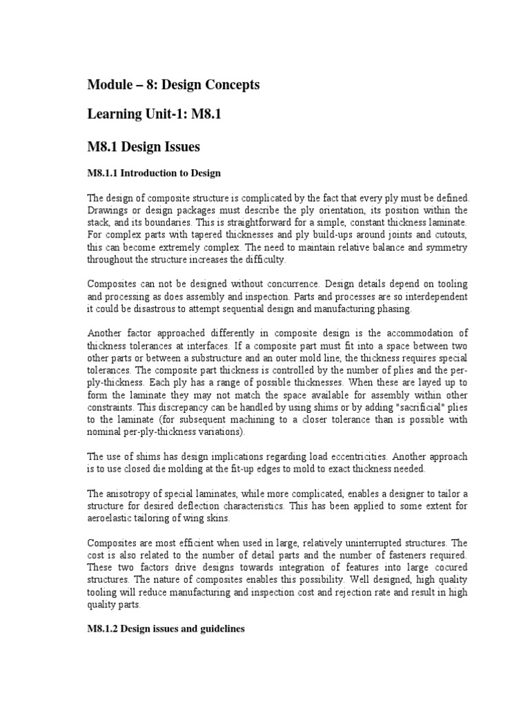 Composite Materials Note Form Nptel in PDF | PDF | Composite Material ...