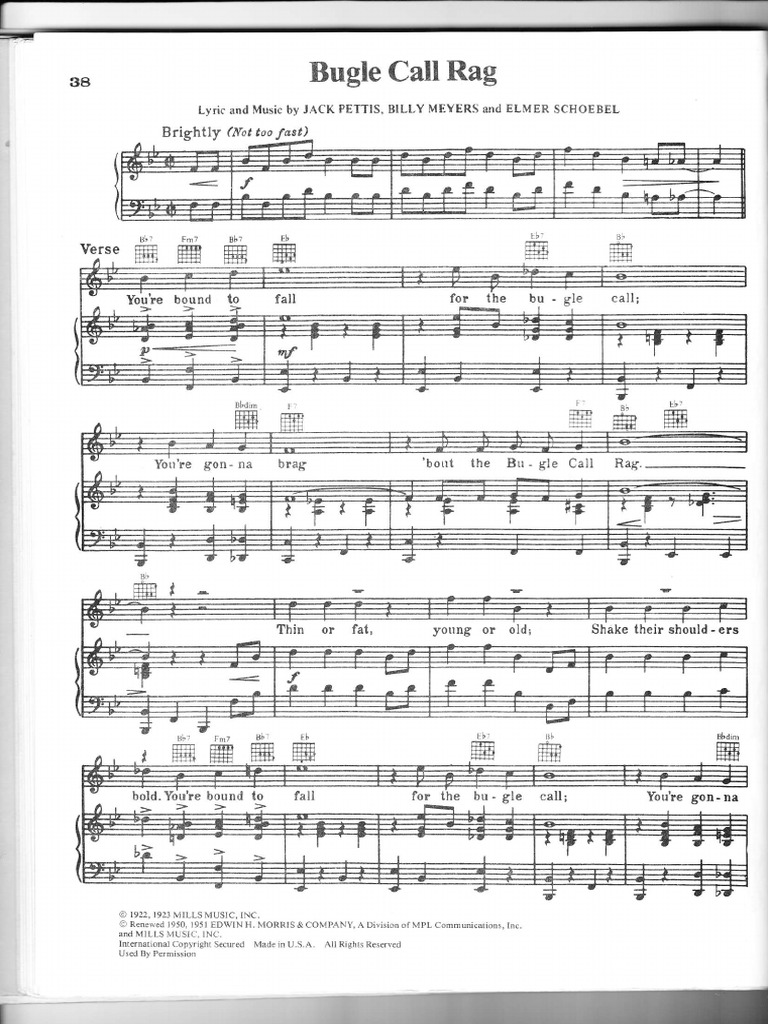 Bugle Call Rag Sheet Music | PDF | Art