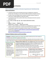 GCSE Chemistry Equation Sheet | PDF | Teaching Methods & Materials