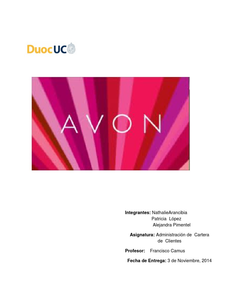 Avon | Distribución (comercial) | Cliente