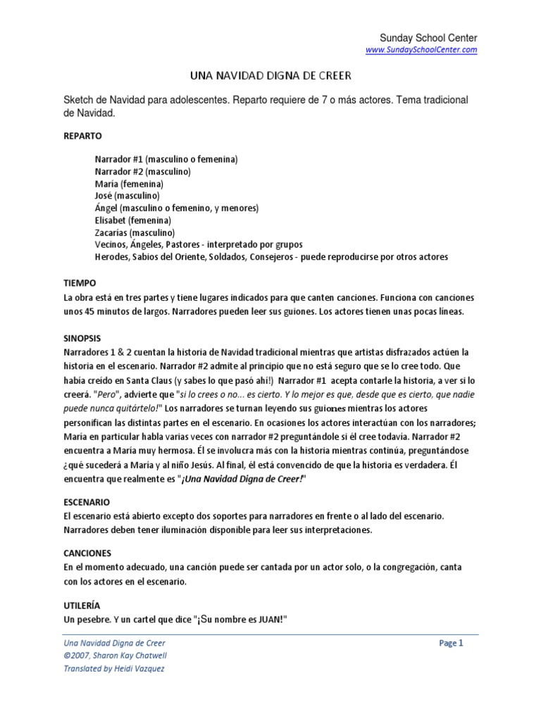 A Christmas To Believe in Spanish | PDF | María, madre de Jesús | Navidad