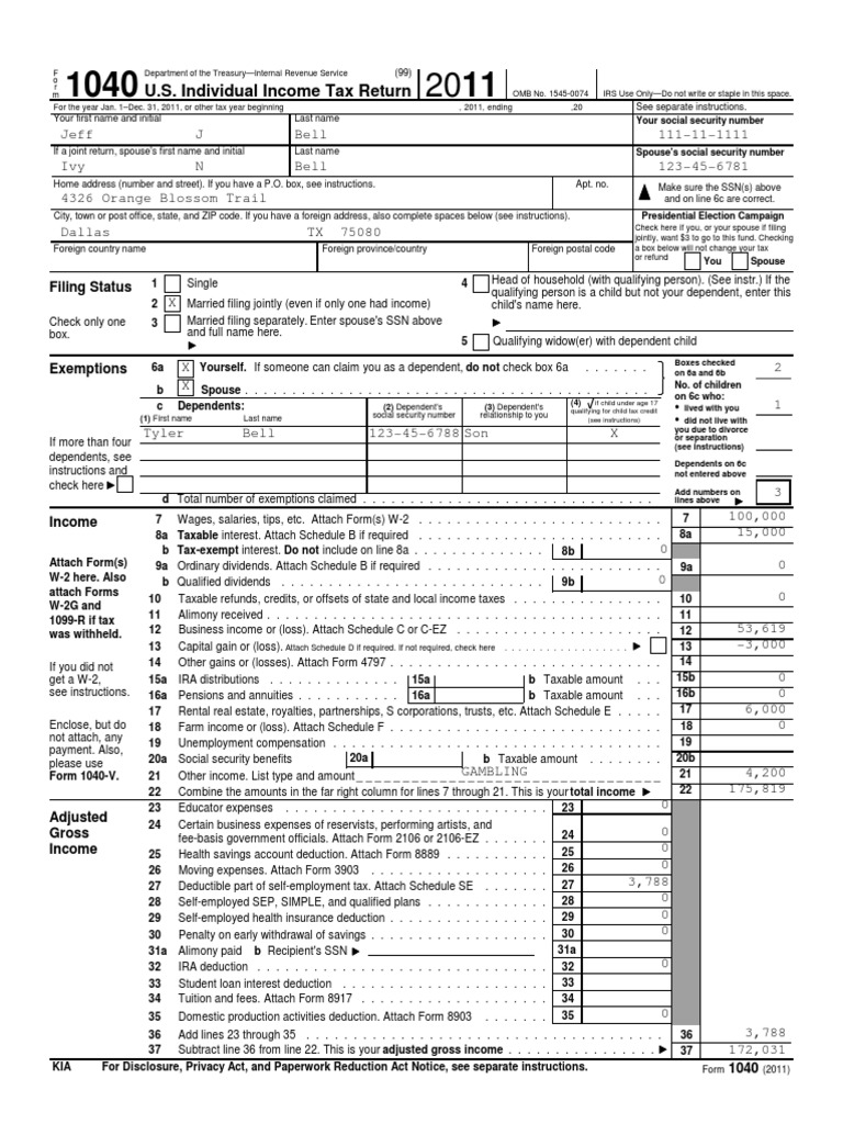 Tax Return Project | PDF | Irs Tax Forms | S Corporation