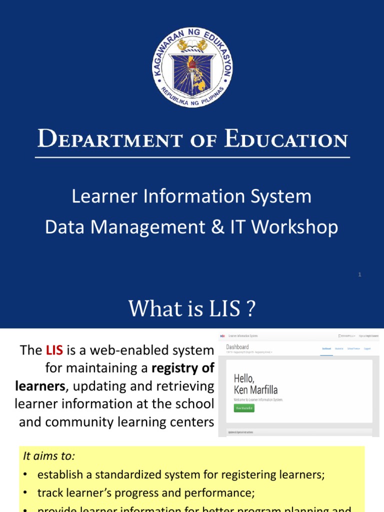 2 LIS Orientation | PDF | Password | Information Technology