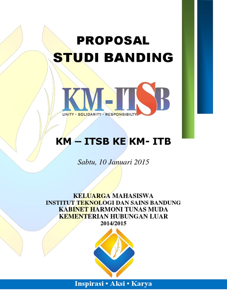Proposal Studi Banding BEM KM ITSB | PDF