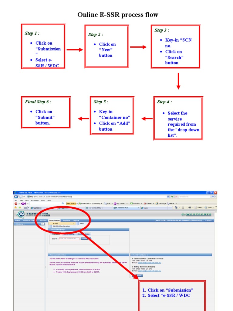 Online Essr Process Flow | PDF