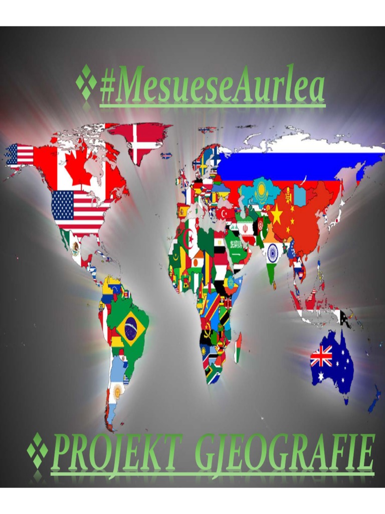 Projekt Gjeografie .... Kontinentet e Planetit Tone | PDF