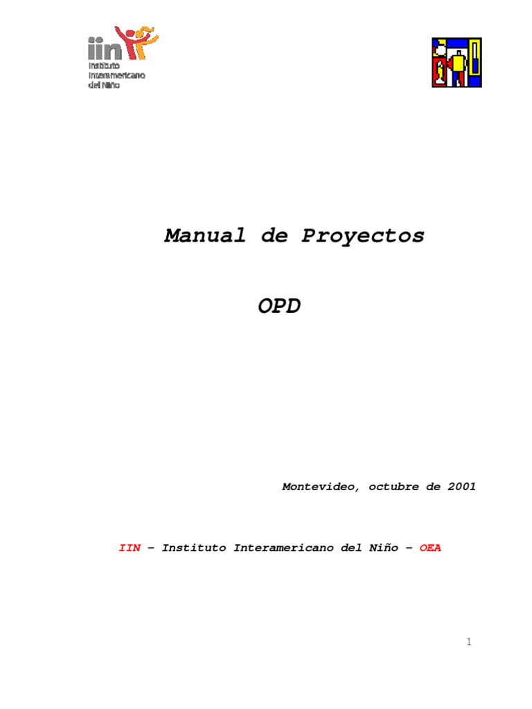 Manual de Proyectos | PDF
