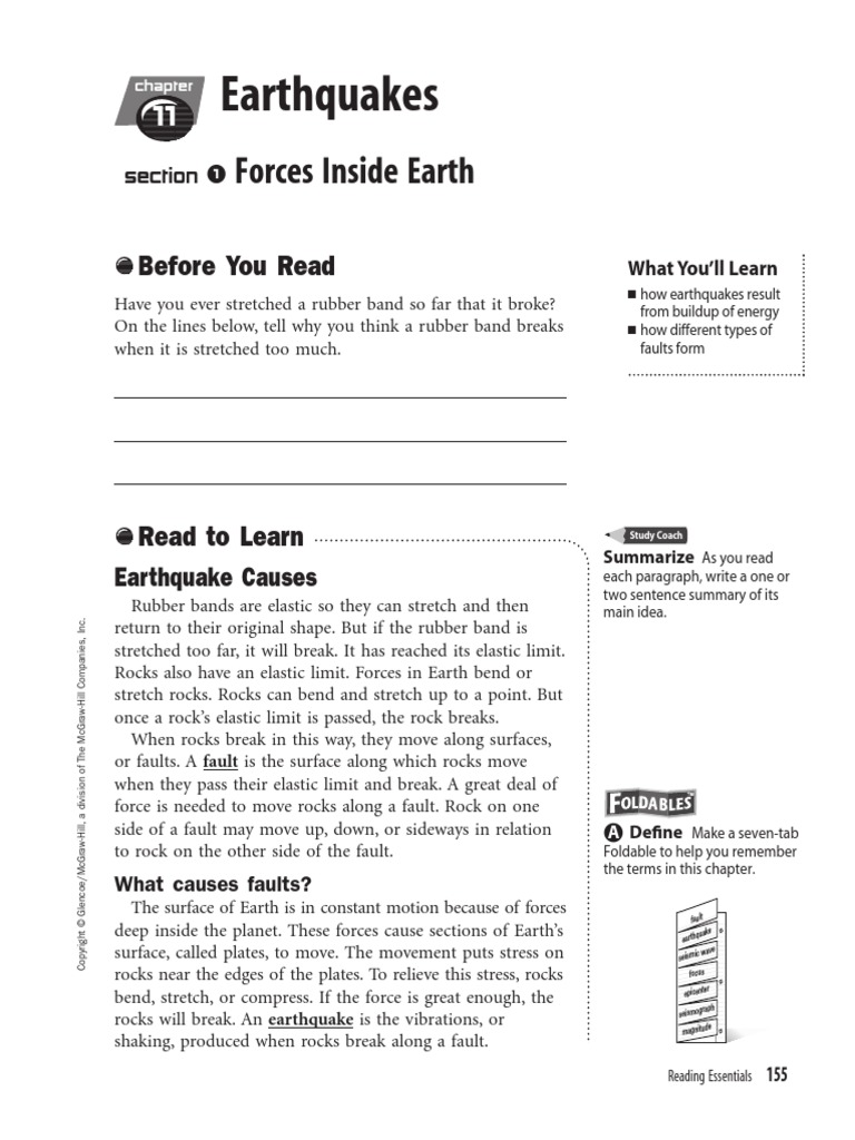 Earthquake Readings | PDF | Mantle (Geology) | Earthquakes