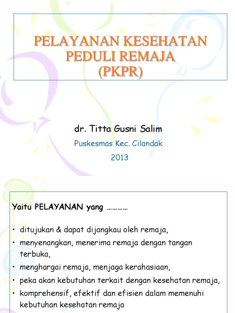 Materi PKPR Only | PDF