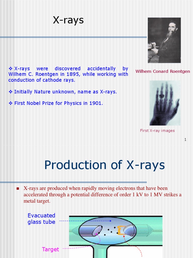 X-Rays | PDF | X Ray Crystallography | X Ray