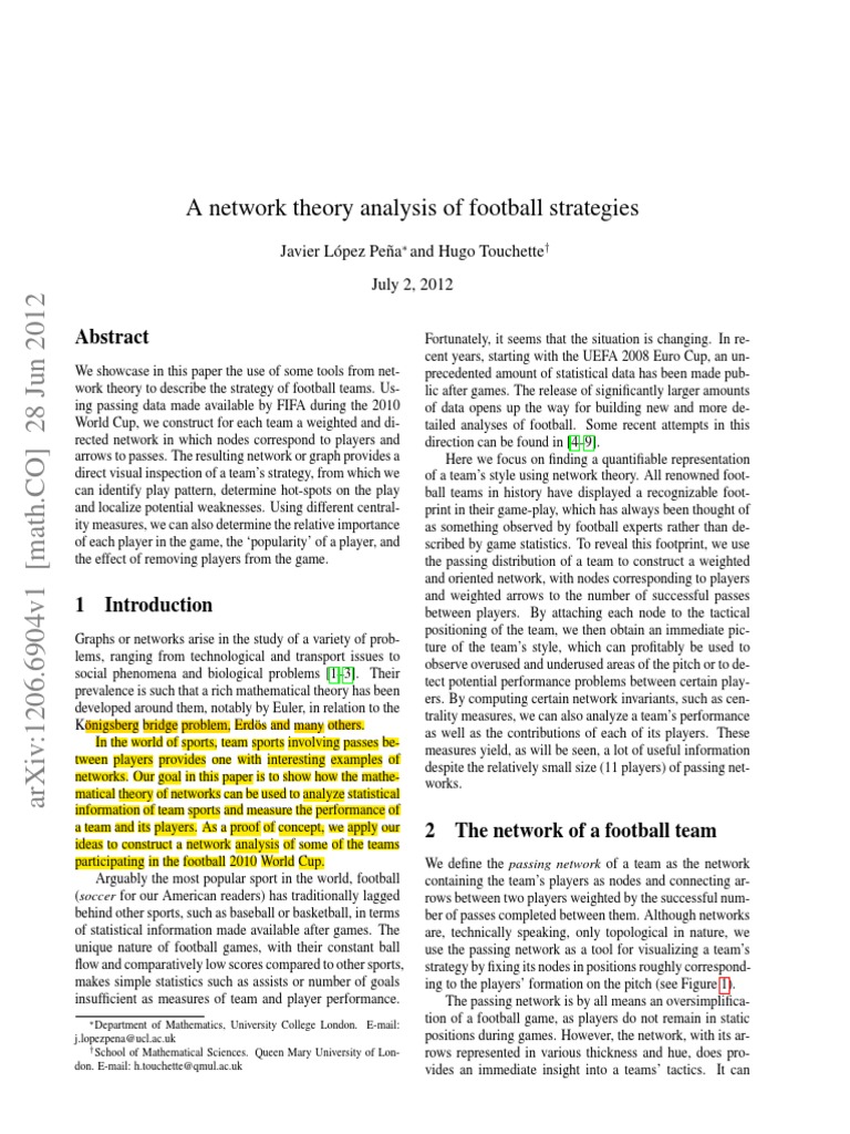 Network Analysis | PDF