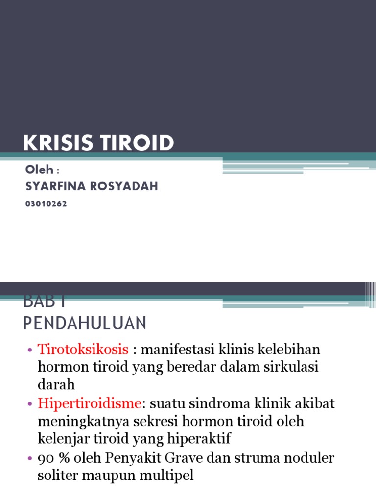 KRISIS TIROID ppt