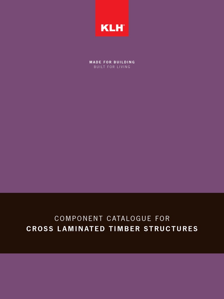 KLH - Component Catalogue For Cross Laminated Timber Structures | PDF ...
