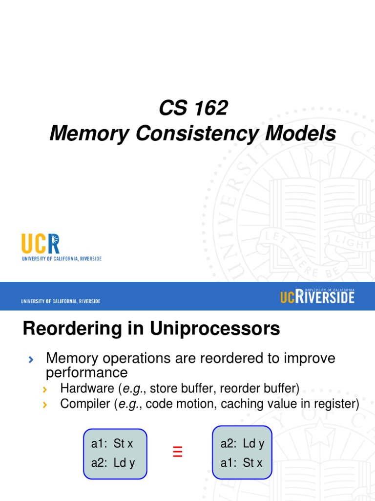 162 Consistency | PDF | Computing | Computer Architecture