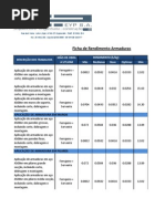 Exemplo de Mapas de Quantidades | PDF | Engenharia Estrutural ...
