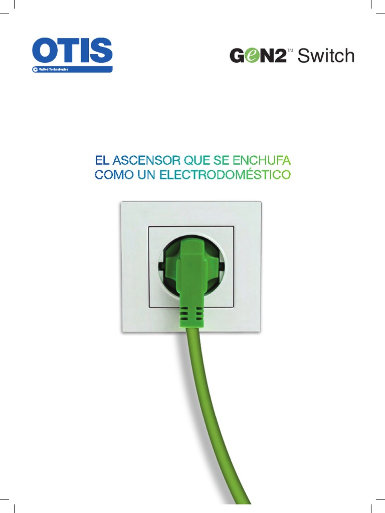 Ascensor Otis Gen2 Switch | PDF | Ascensor | Corriente eléctrica
