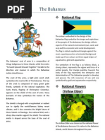 The Bahamas National Symbols | PDF | The Bahamas | Symbols