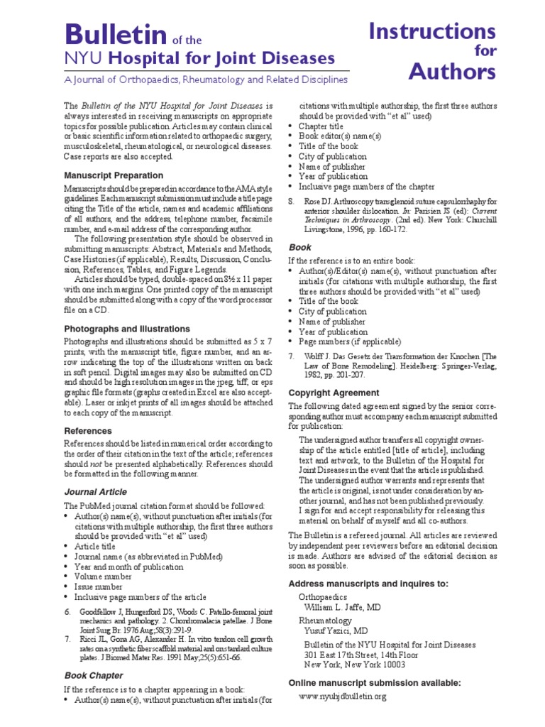 Instructions For Authors | PDF | Digital Image