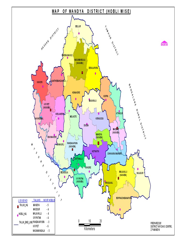 A Map Depicting the Location and Infrastructure Facilities of Primary ...