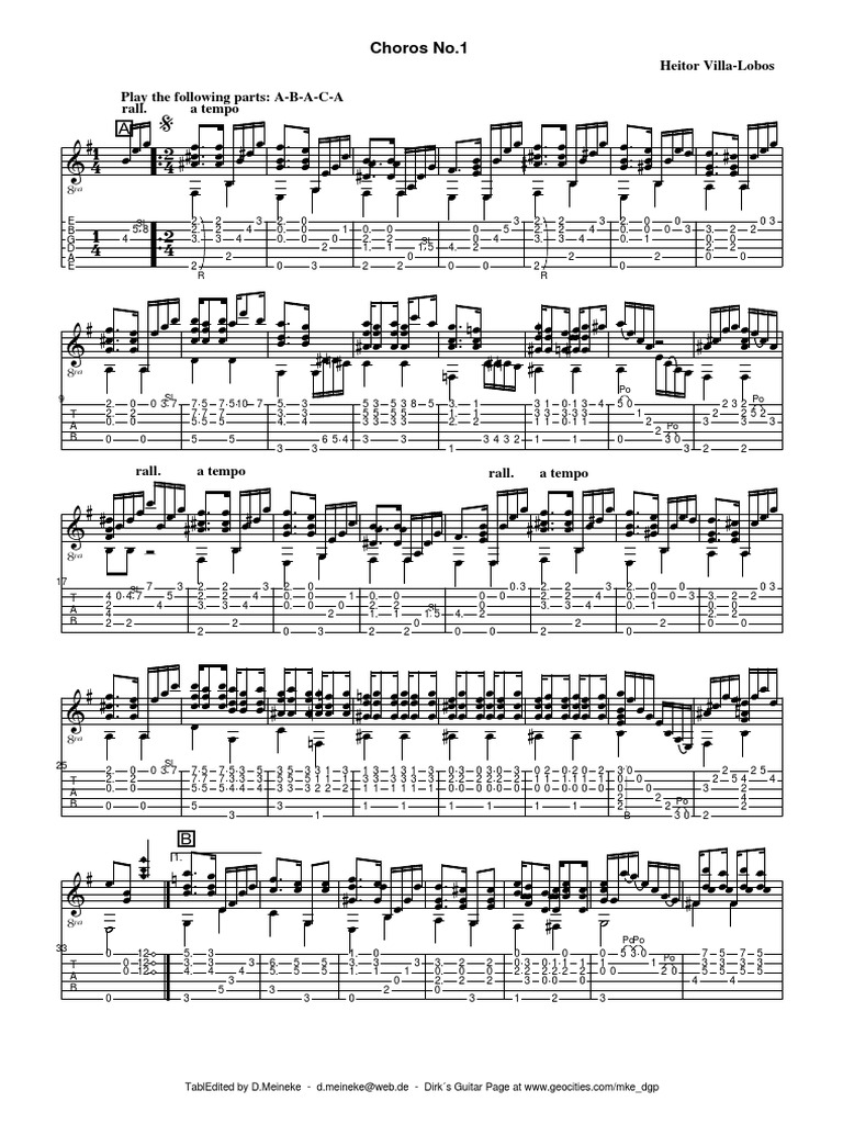 Villa Lobos Choros No1 | Composers | Classical Music