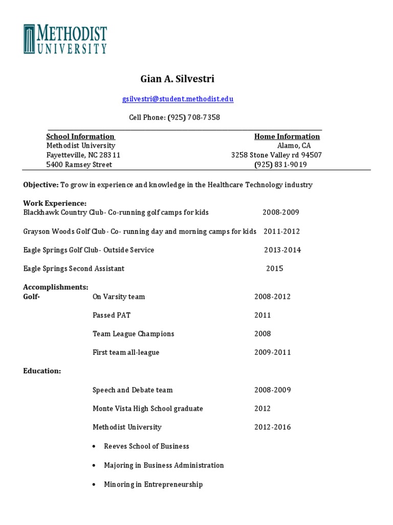 Gian Resume | PDF