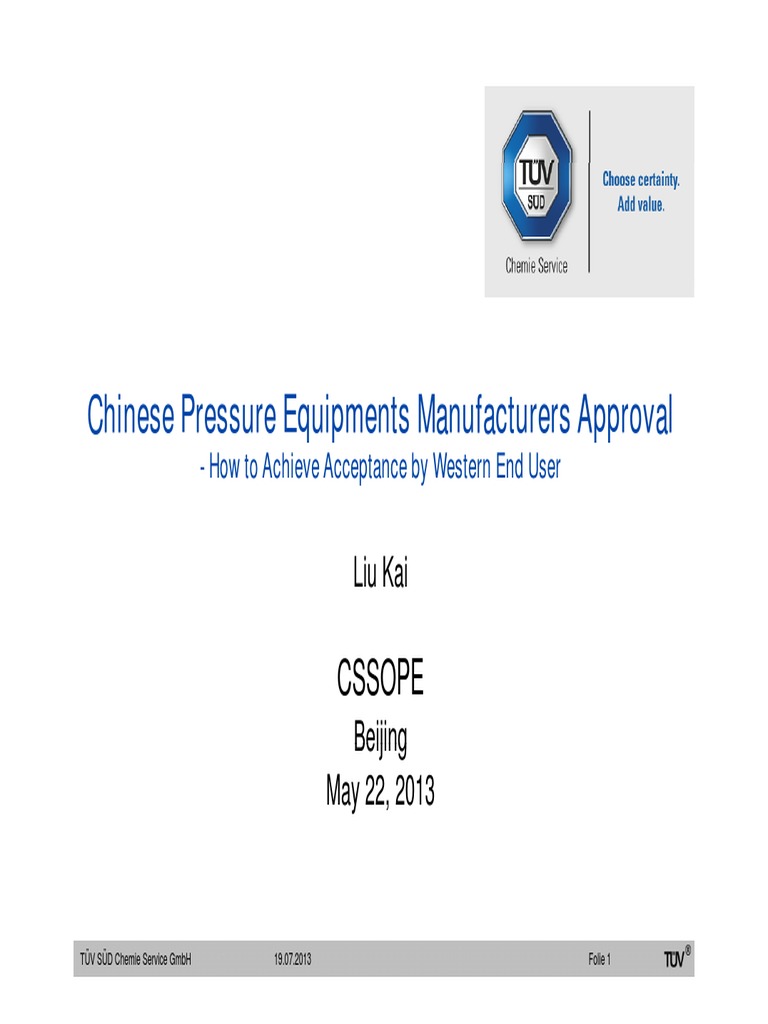 TUV | PDF | Nondestructive Testing | Specification (Technical Standard)