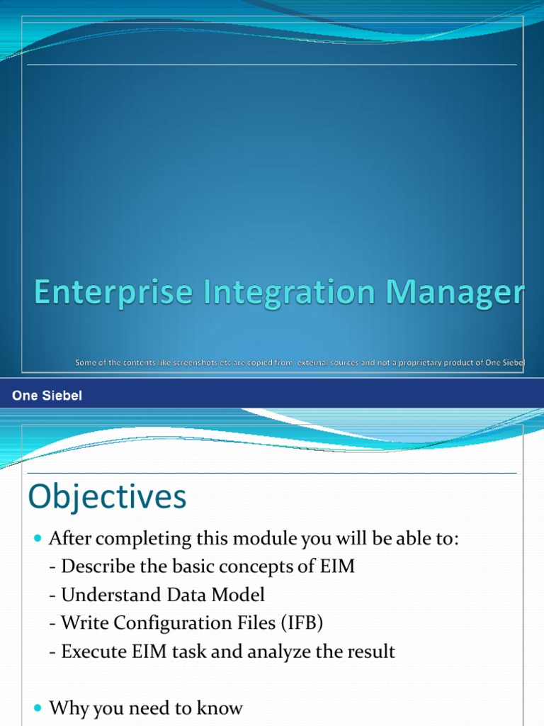EIM Training | PDF | Table (Database) | Databases