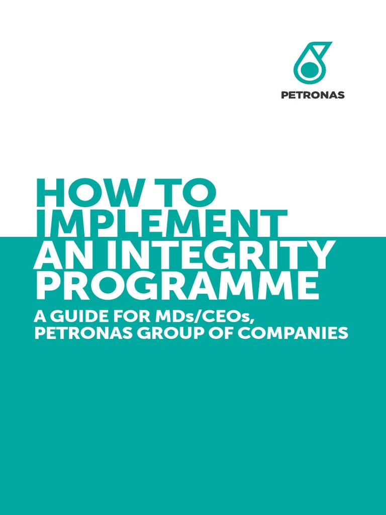 How To Implement Intregrity Program | PDF | Integrity | Risk