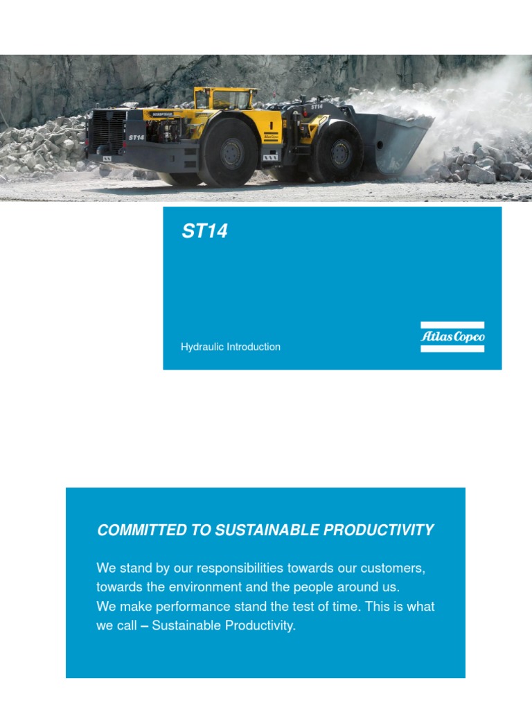 Atlas Copco ST14 Hydraulic Guide | PDF | Fluid Dynamics | Gas Technologies