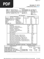Diesel Generator Information Sheet | PDF | Reliability Engineering | Electrical Grid