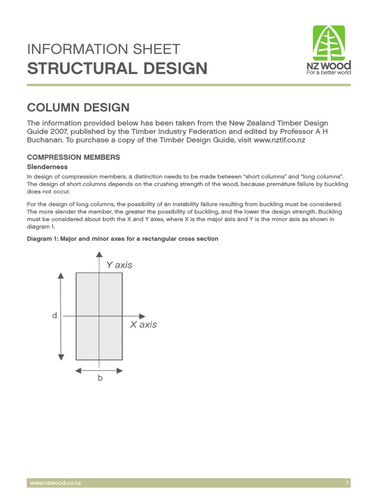 SD Column Design 2 | PDF | Buckling | Column
