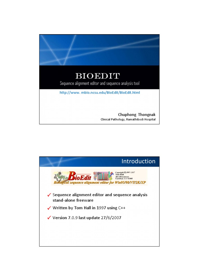 Bio Edit 2008 | PDF | Sequence Alignment | Primer (Molecular Biology)