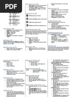 L5R 5th Edition Cheat Sheet: Turning Advantages and Disadvantages | PDF | Dice