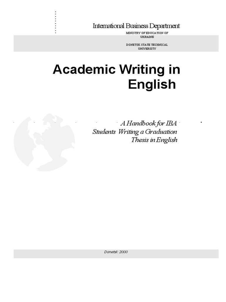 Academic Writing | PDF