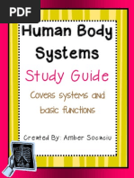 The Human Body Systems Power Point | PDF | Human Body | Blood