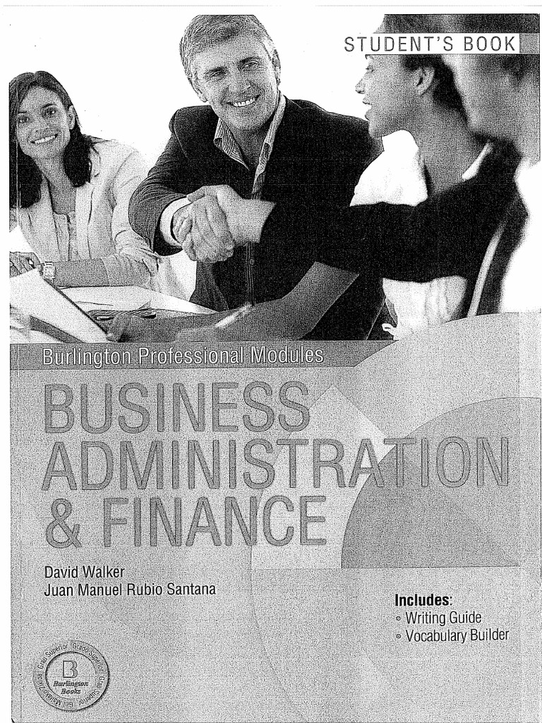 Business Administration & Finance Student Book | PDF